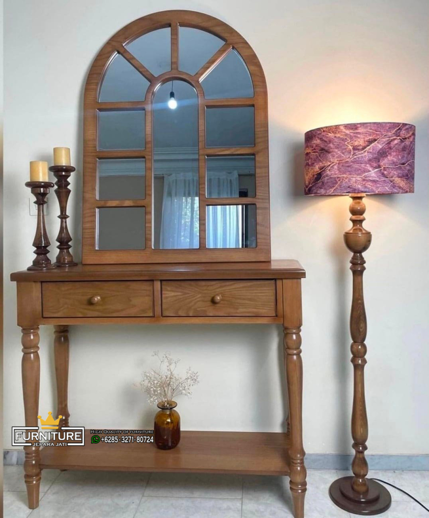 Meja Console Jati Minimalis Mewah | Jati Karya Furniture | Mebel Ukiran ...